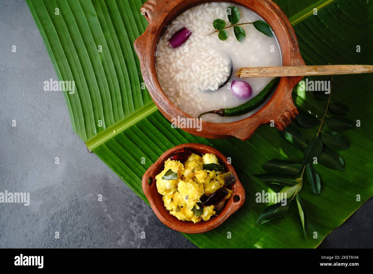 Kanji and Kappa- traditional kerala comfort food porridge with yucca ...
