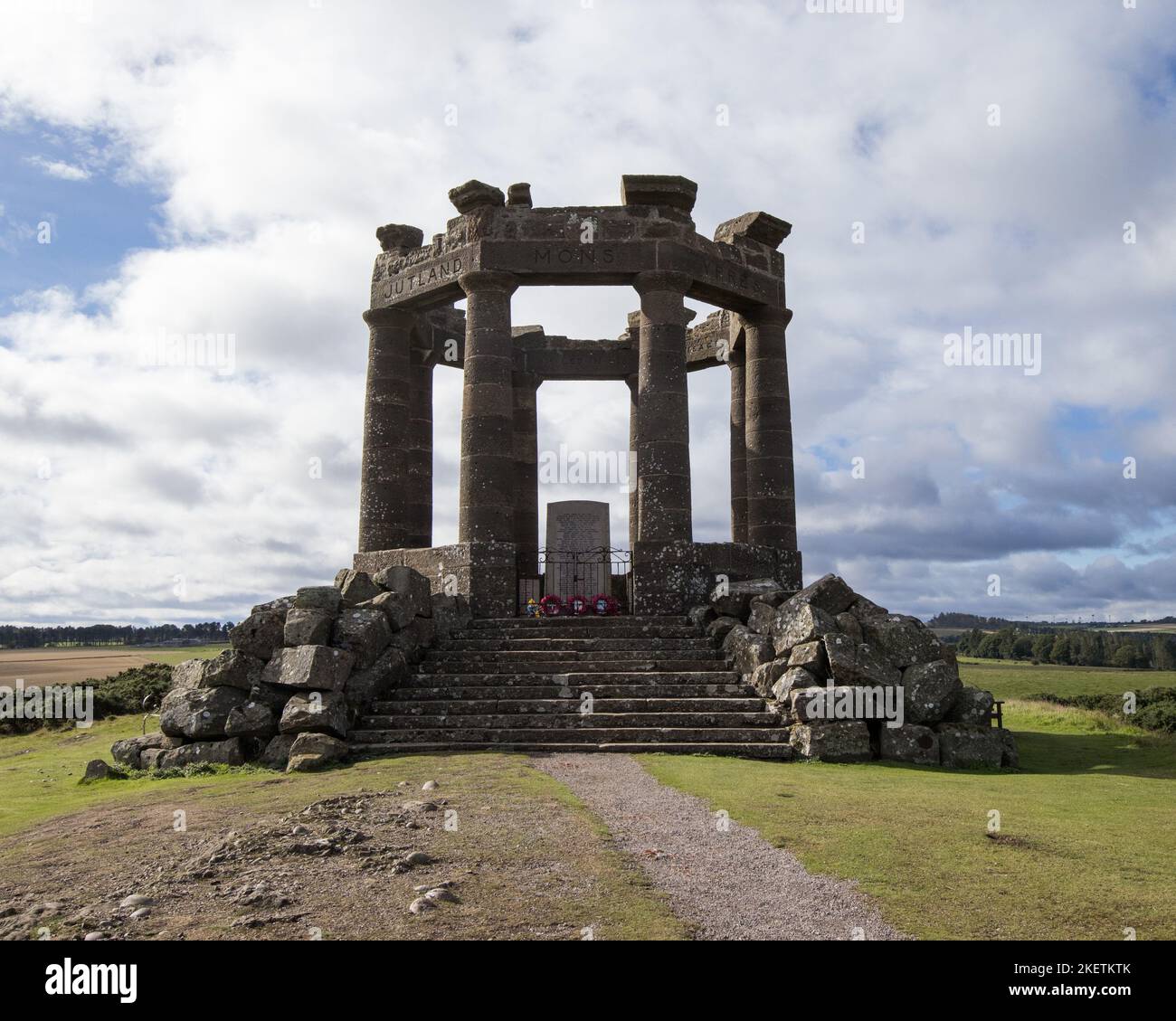 War Memorial at Stonehaven in Scotland September 2022 Stock Photo - Alamy