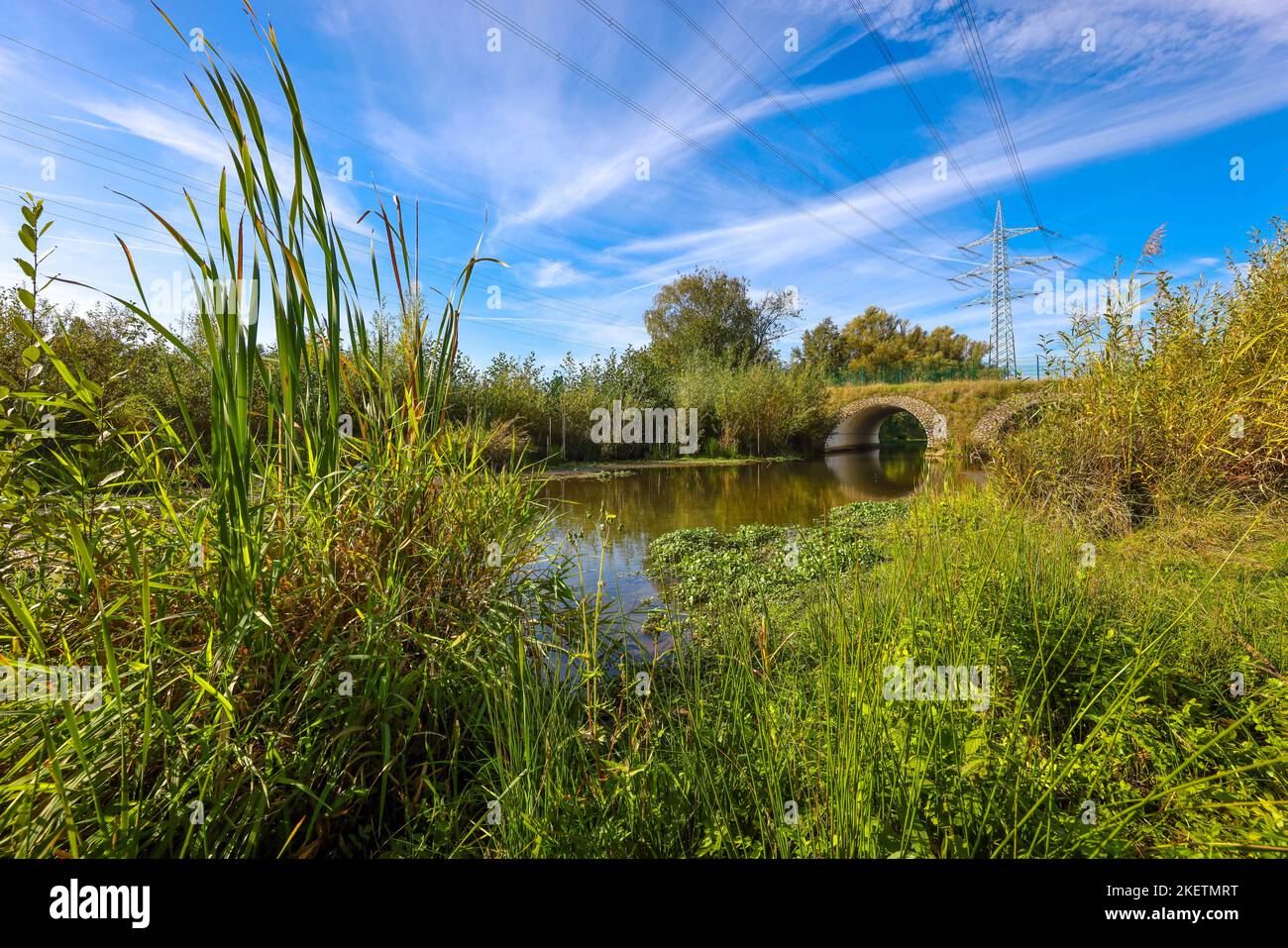 Bottrop-Gladbeck, North Rhine-Westphalia, Germany - Renaturalized Boye ...