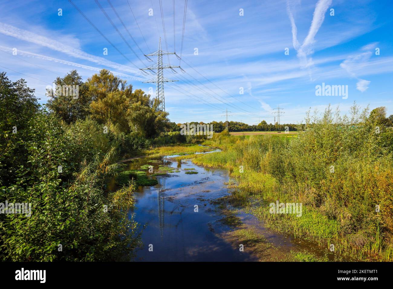 Bottrop-Gladbeck, North Rhine-Westphalia, Germany - Renaturalized Boye ...
