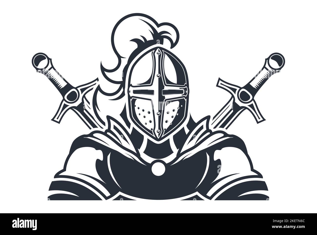 Coat of arms vector helmet hi-res stock photography and images - Alamy
