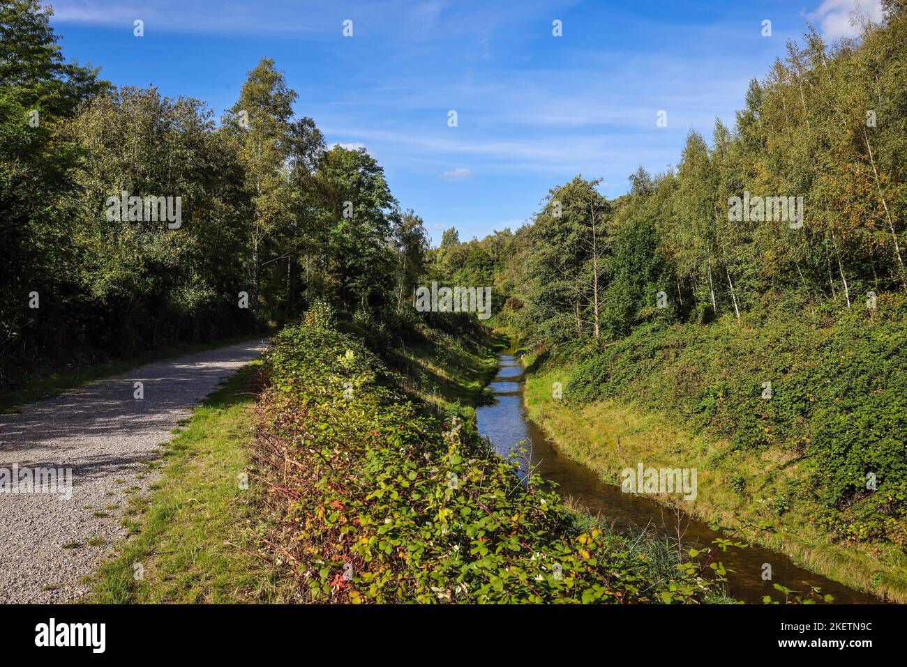 Bottrop-Gladbeck, North Rhine-Westphalia, Germany - Renaturalized Boye ...