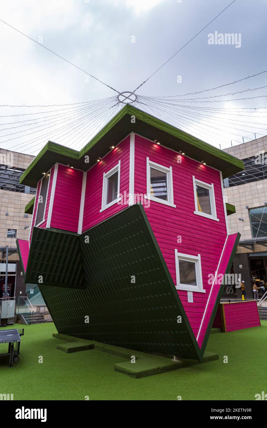 Upside Down House at Midsummer Place, Midsummer Blvd, Milton Keynes ...