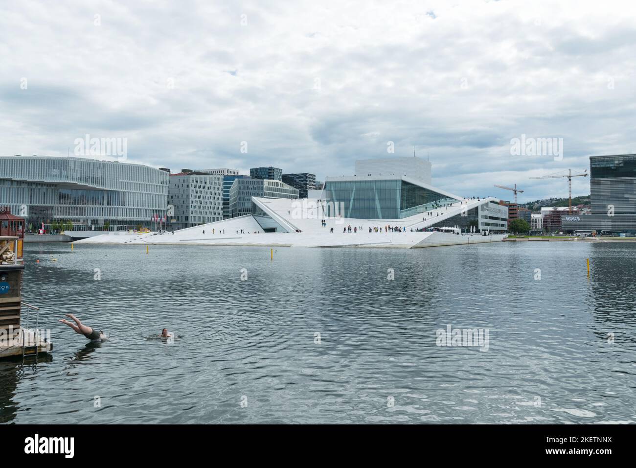 Oslo opera house munch hi-res stock photography and images - Alamy
