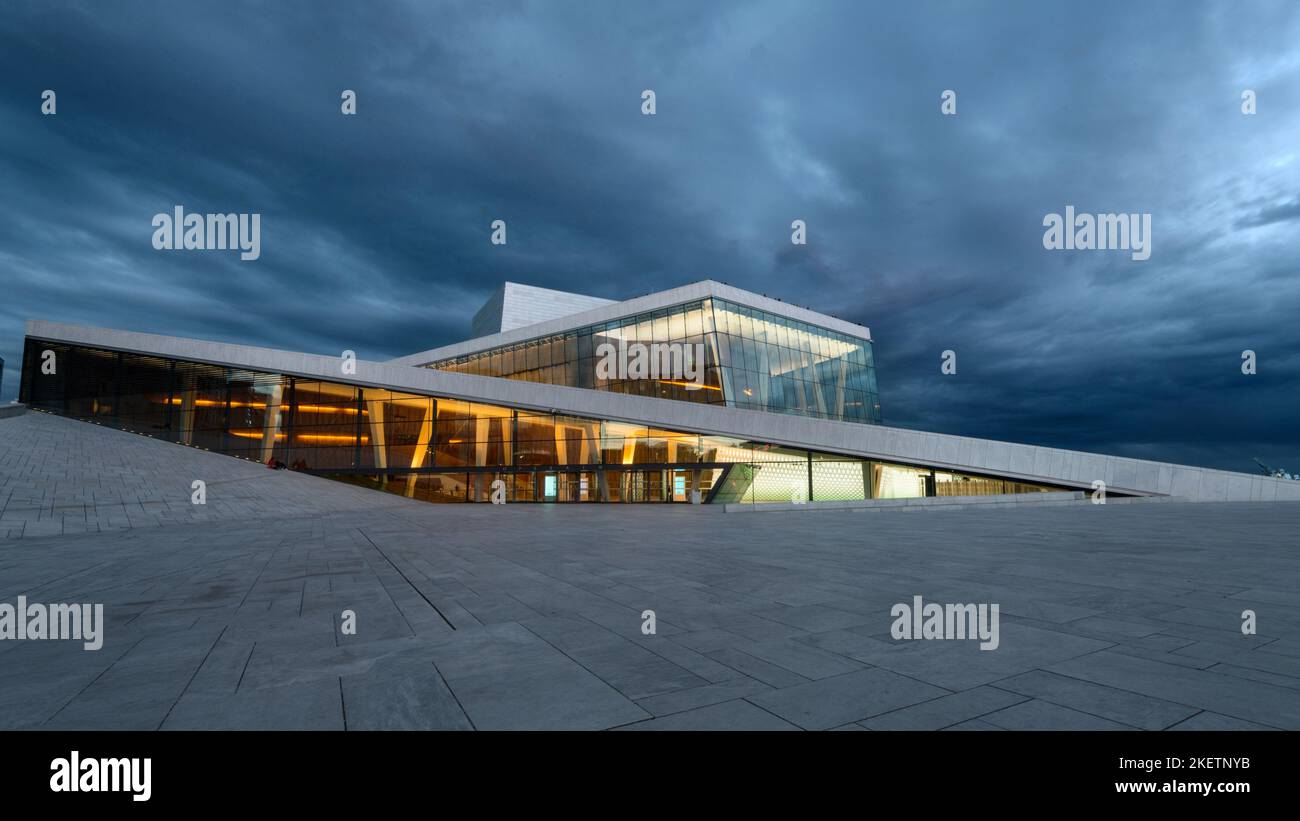 Oslo opera house overview hi-res stock photography and images - Alamy