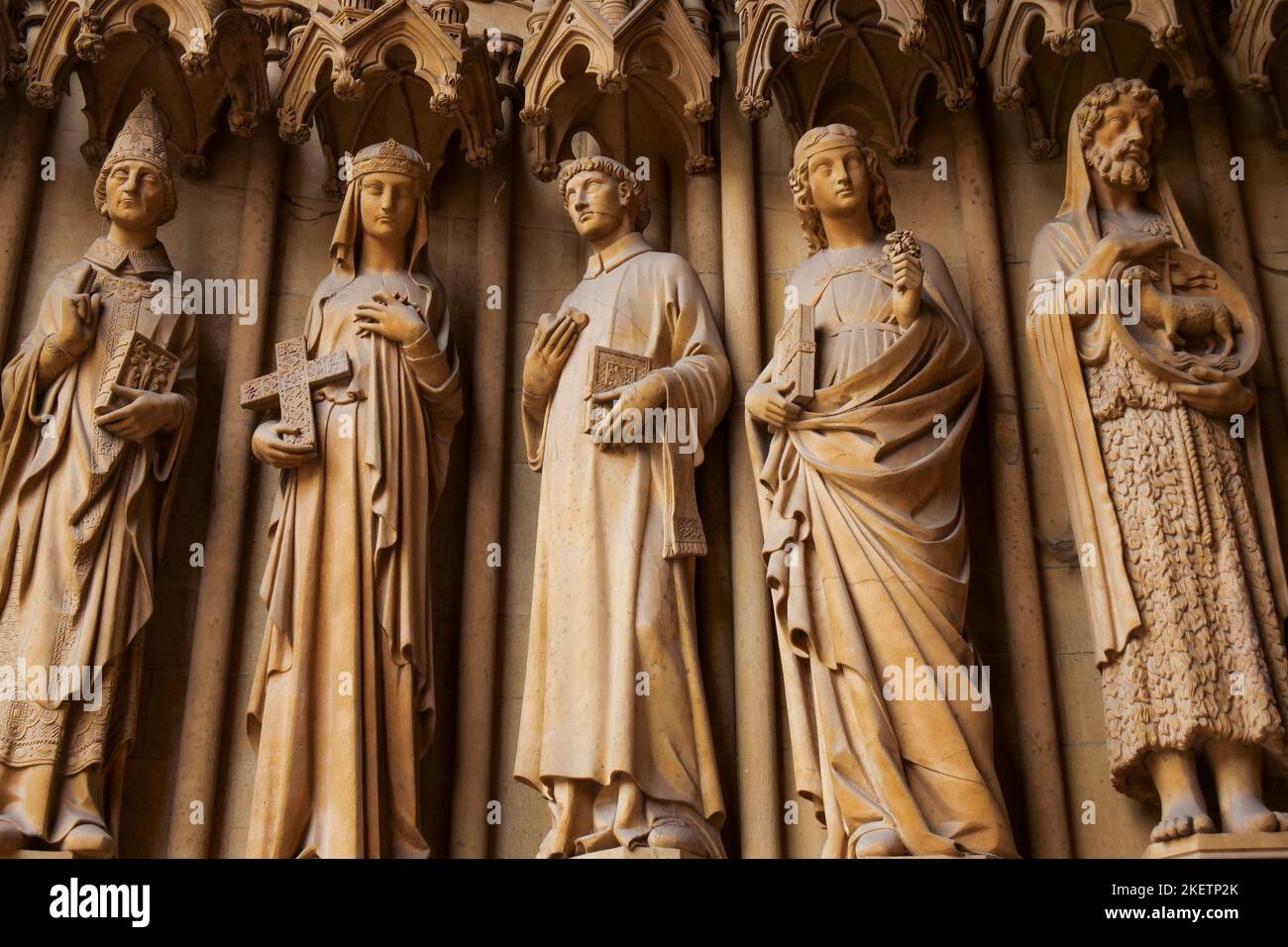 Metz cathedral religion statue hi-res stock photography and images - Alamy