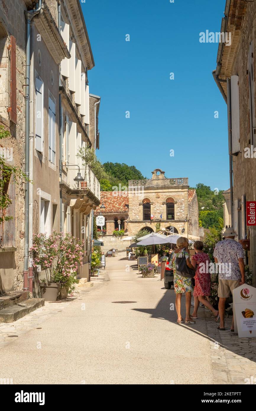 19th July 2019 - Penne d'Agenais, France: There is much traditional ...