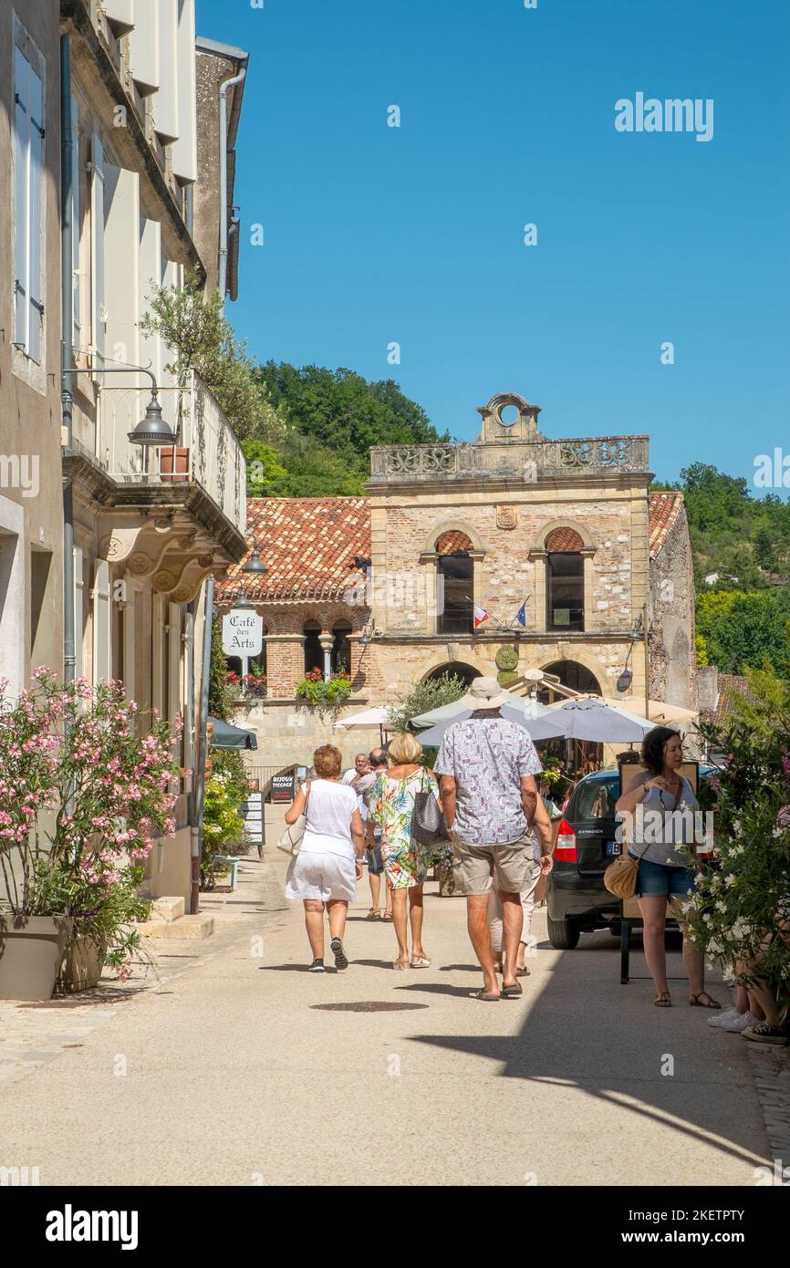 19th July 2019 - Penne d'Agenais, France: There is much traditional ...