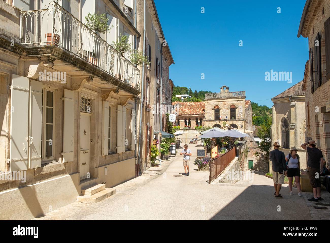 19th July 2019 - Penne d'Agenais, France: There is much traditional ...