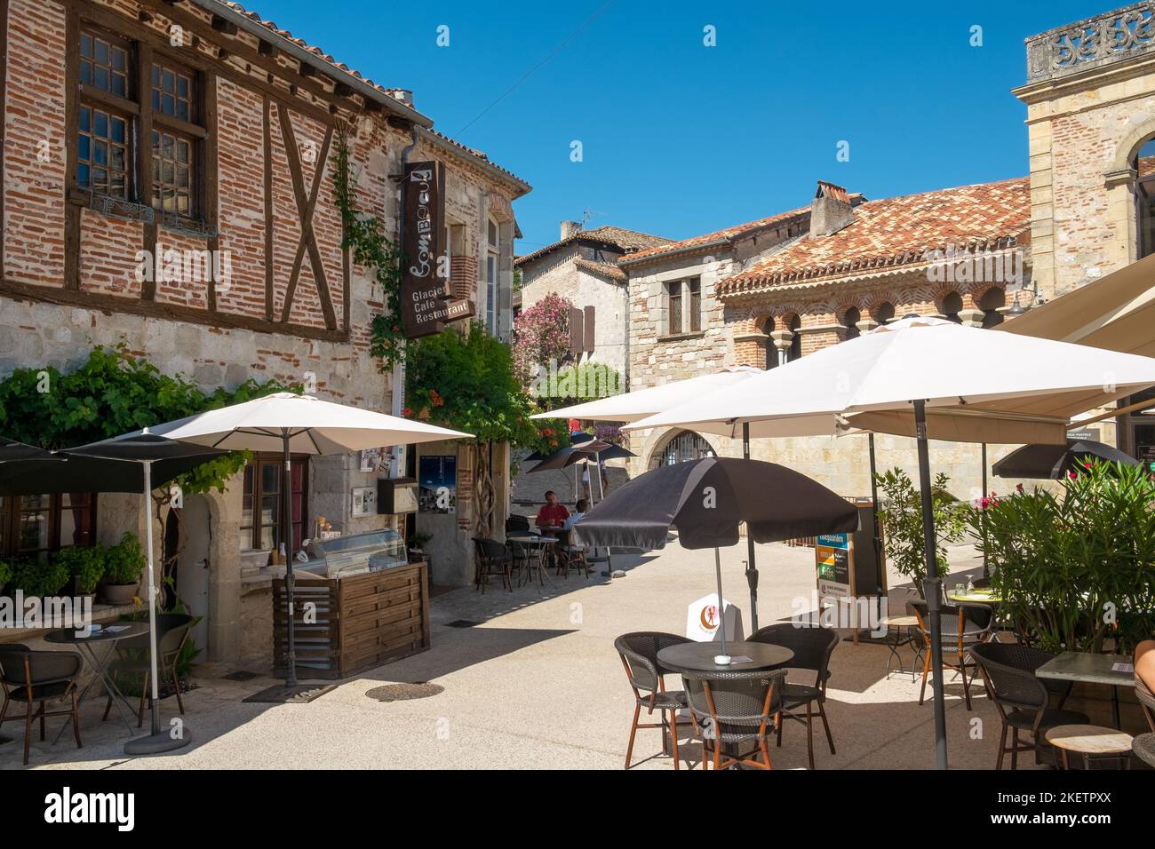 19th July 2019 - Penne d'Agenais, France: There is much traditional ...