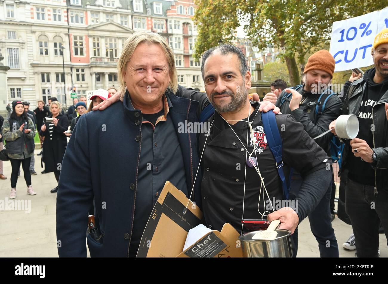 HM treasury, London, England, UK. 22th November 2022. Martin Murry is a ...