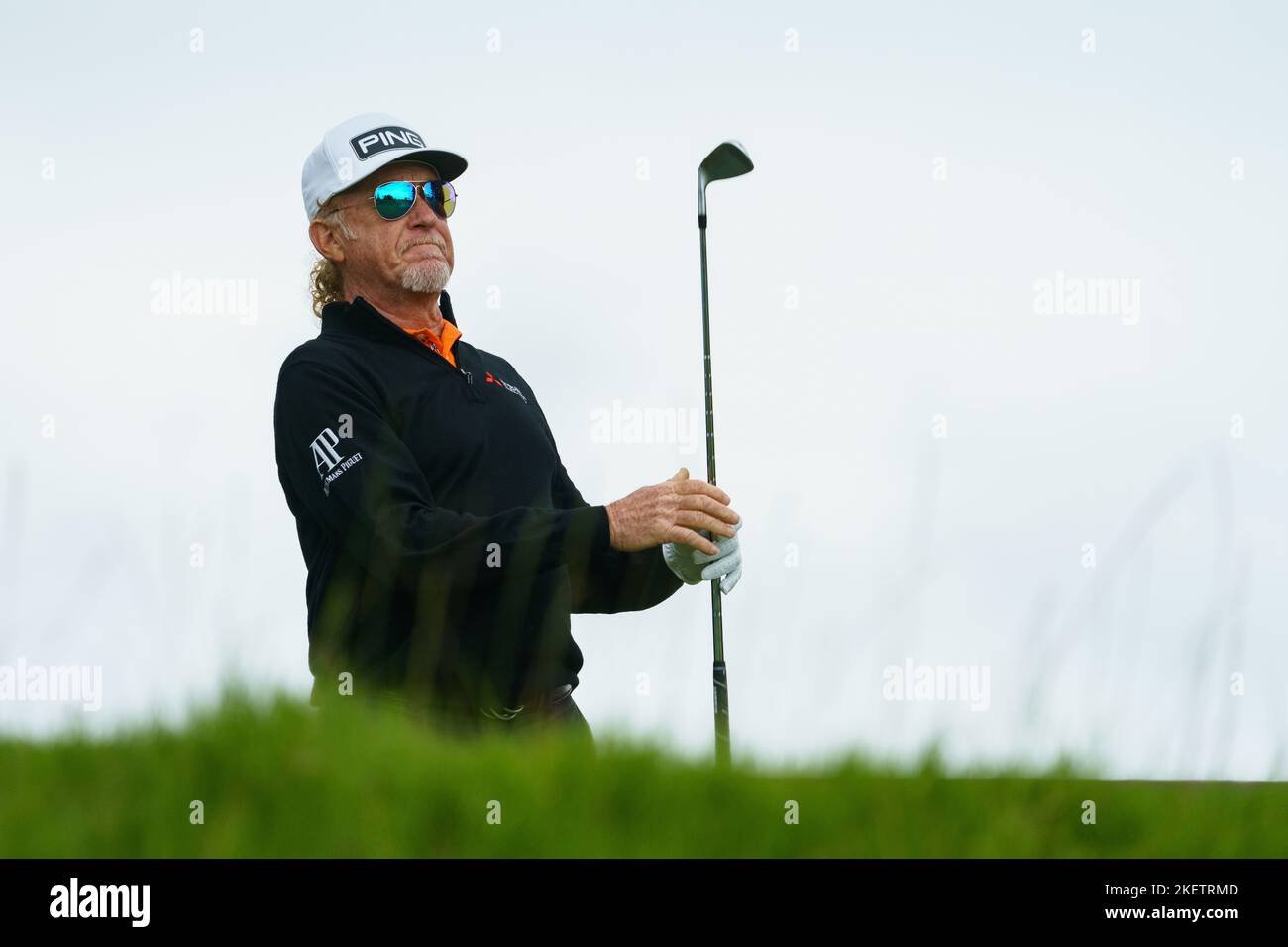 Golfer Miguel Angel Jimenez Stock Photo - Alamy