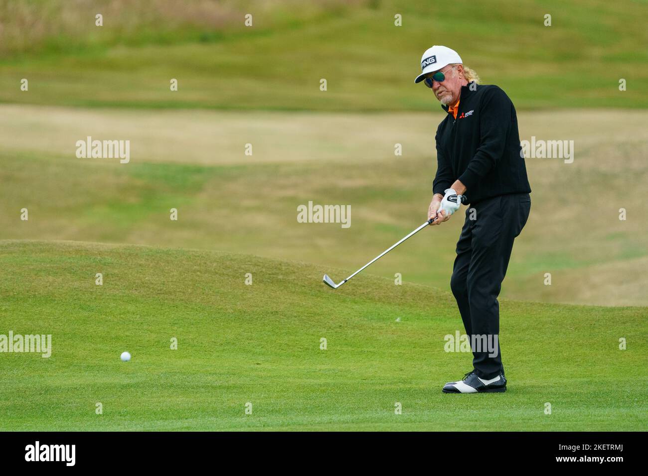Golfer Miguel Angel Jimenez Stock Photo - Alamy