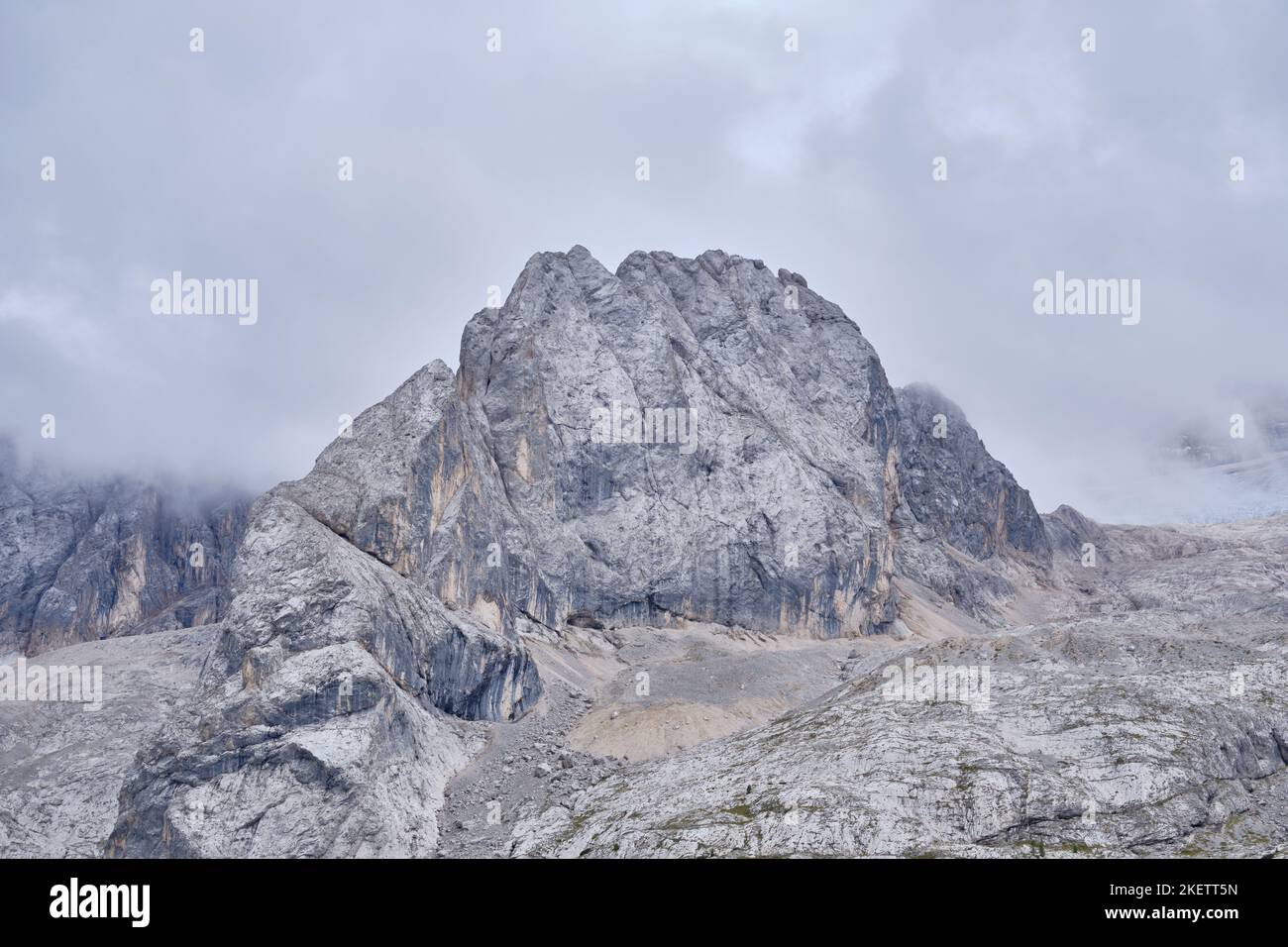 Marmolada, Italian Alps. Amazing summer landscape of Dolomite Mountain ...