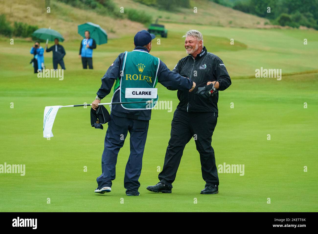 Golfer Darren Clarke Stock Photo - Alamy