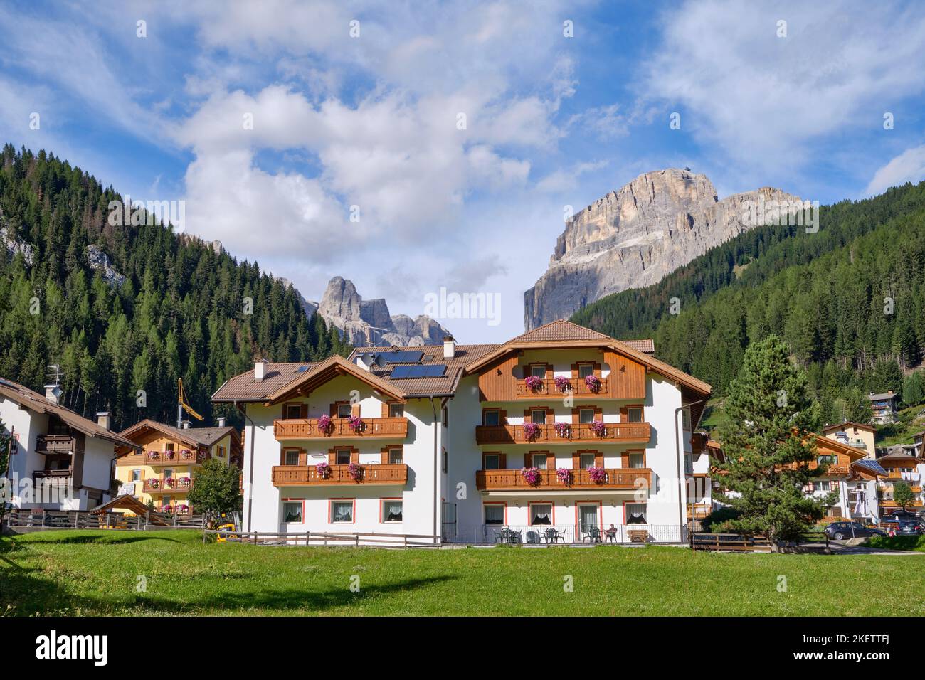 Canazei village hi-res stock photography and images - Alamy