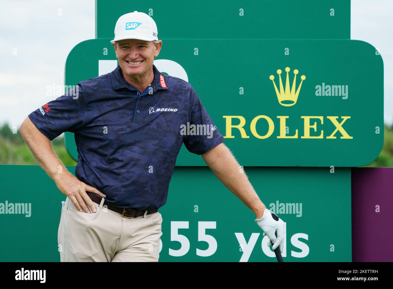 Golfer Ernie Els Stock Photo - Alamy