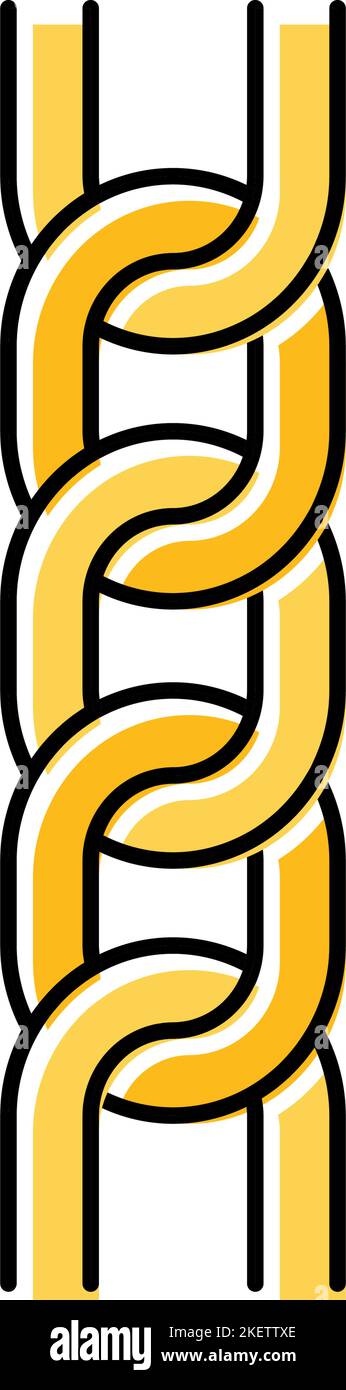 figaro chain color icon vector illustration Stock Vector Image & Art ...