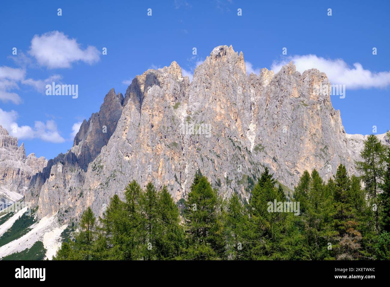 Panoramas of the Alpe Ciampedie, Vigo di Fassa, Val di Fassa, Trento ...