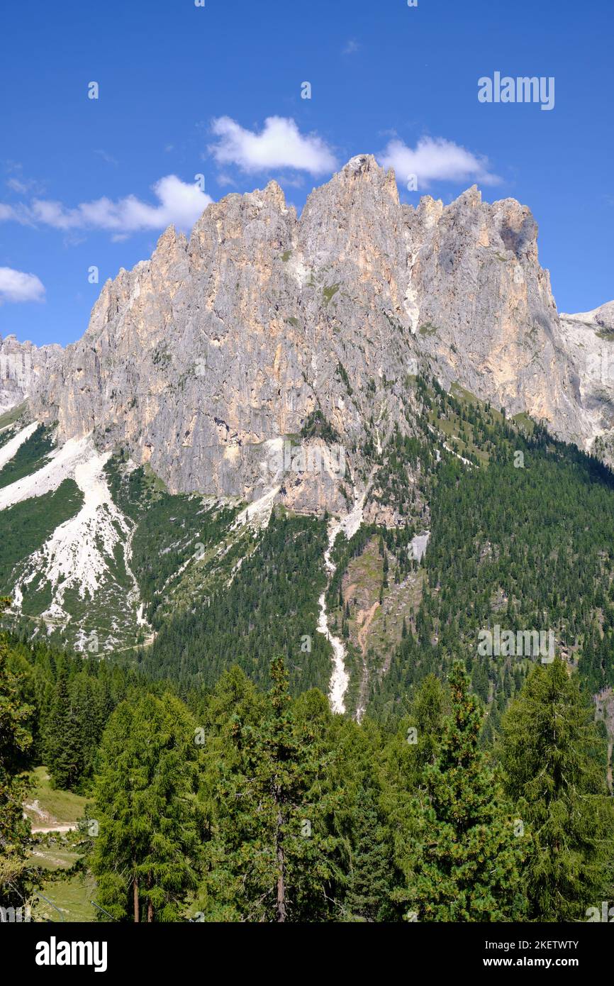 Panoramas of the Alpe Ciampedie, Vigo di Fassa, Val di Fassa, Trento ...