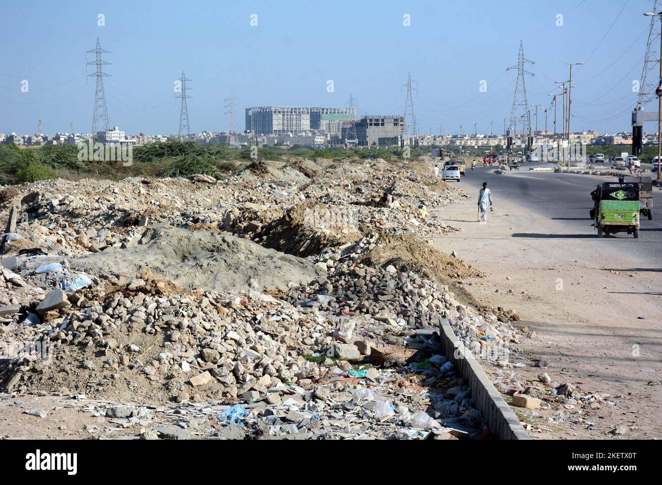 Korangi causeway hi-res stock photography and images - Alamy
