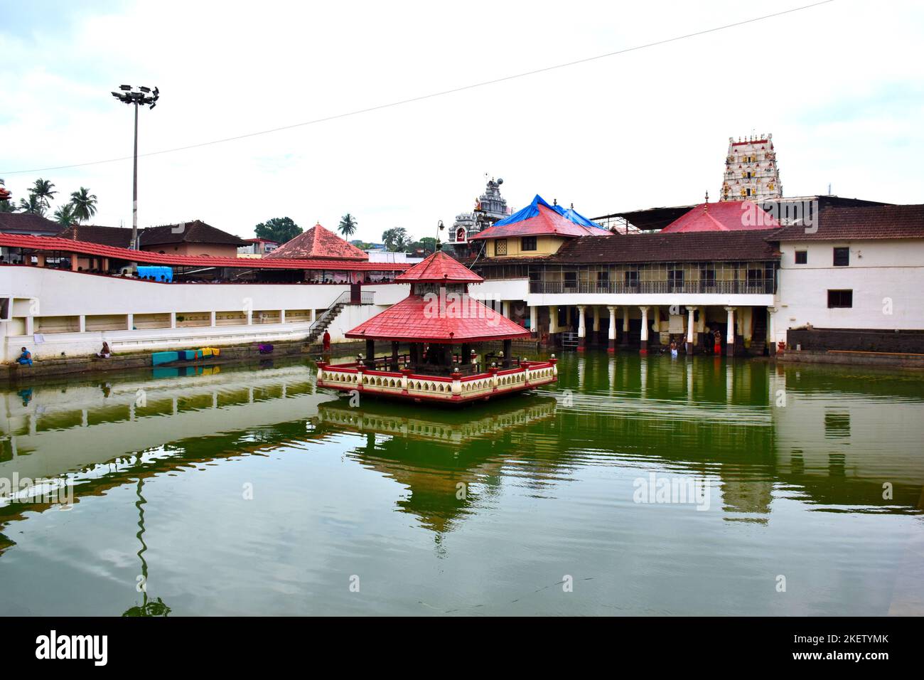 Udupi, Karnataka-India 24th Jan-2020- View of lord Krishna temple and ...