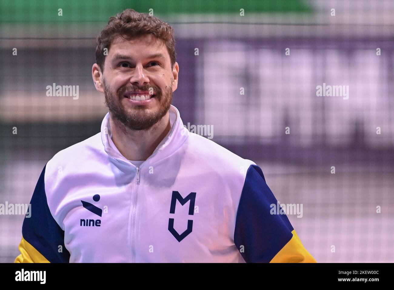 PalaEstra, Siena, Italy, November 13, 2022, Bruno Mossa De Rezende ...