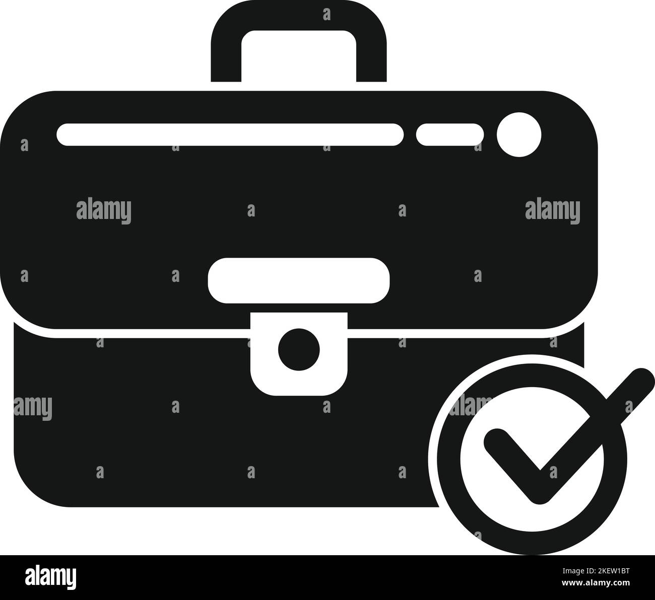 Approved case icon simple vector. Customer feedback. Survey rate Stock ...