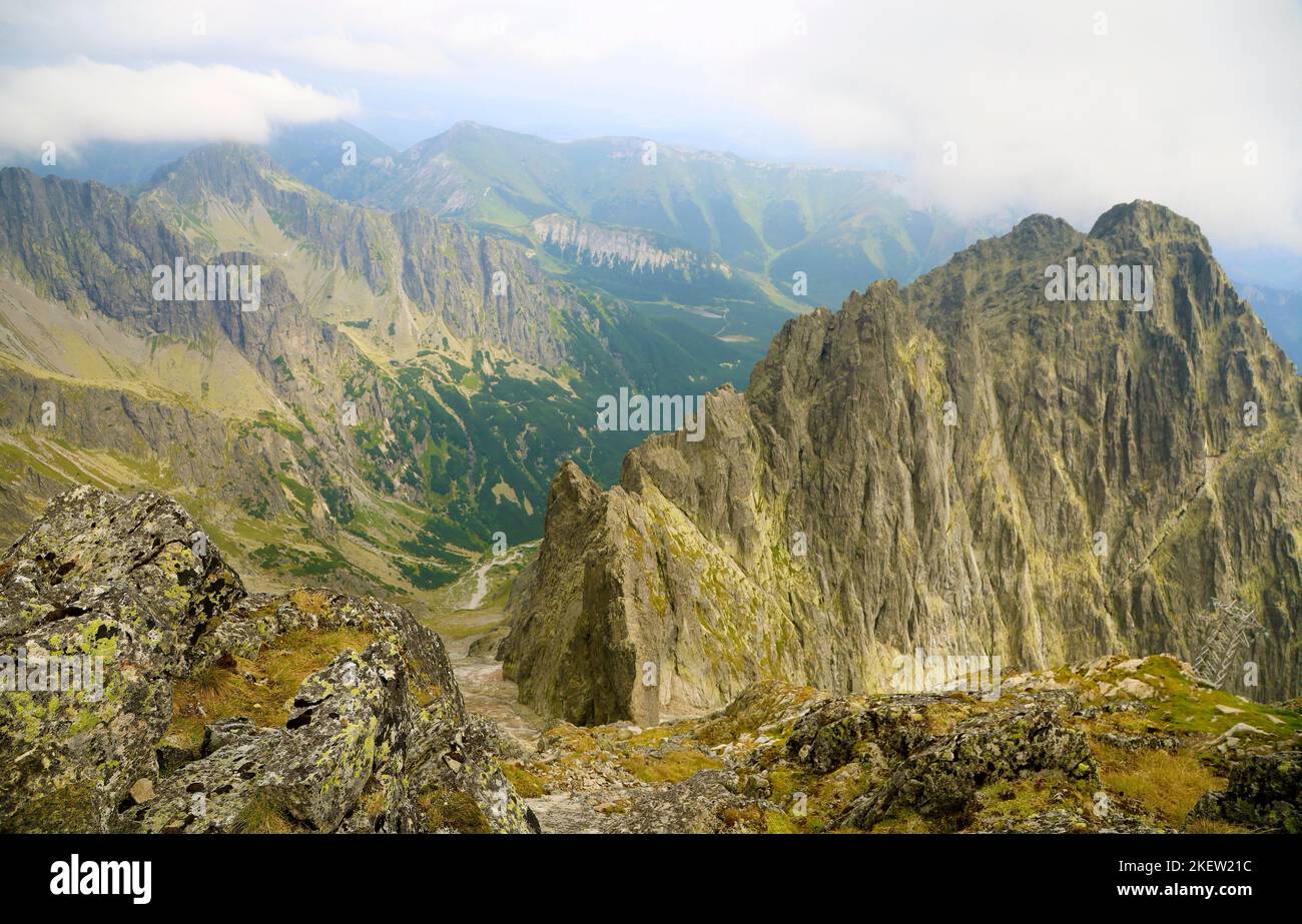 Views from Lomnicky Peak. (CTK Photo/Jan Rychetsky Stock Photo - Alamy