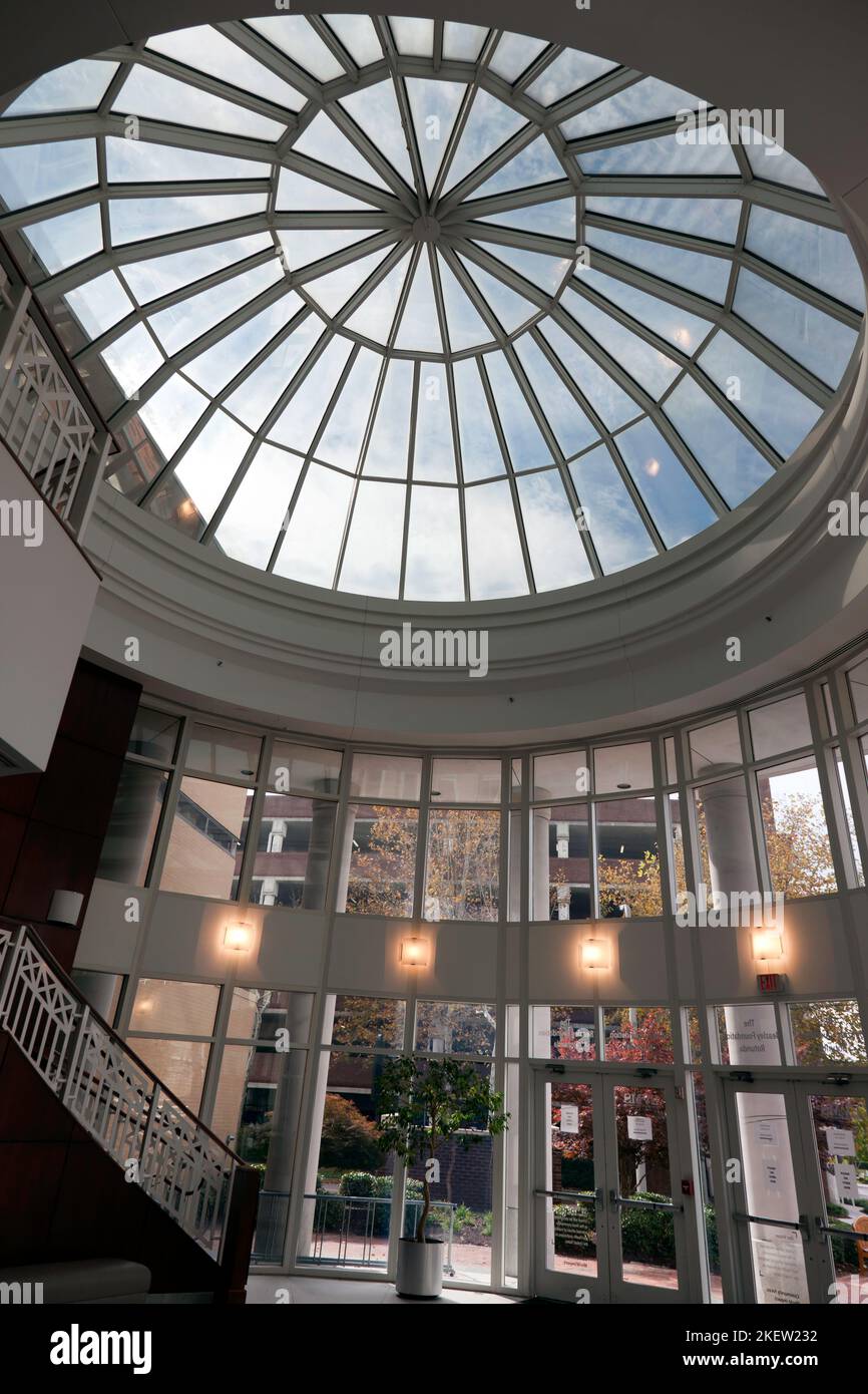 Interior of the Beazley Foundation Rotunda, at the entrance to the ...