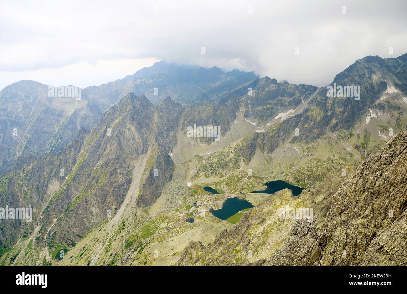 Views from Lomnicky Peak. (CTK Photo/Jan Rychetsky Stock Photo - Alamy