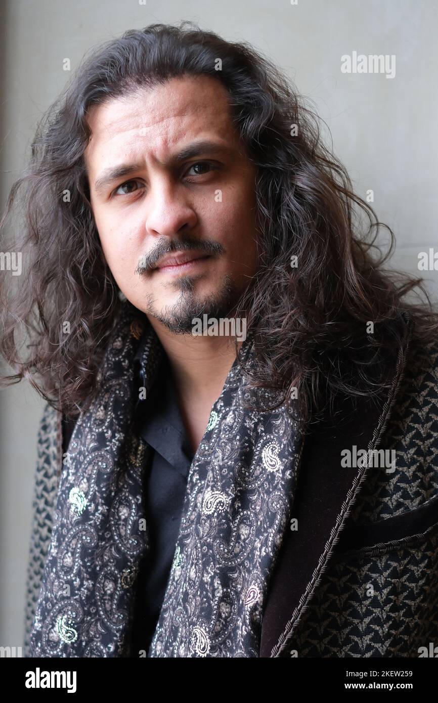 Madrid, Spain. 14th Nov, 2022. Antonio Fernandez Montoya, better known as El Farru poses during ...