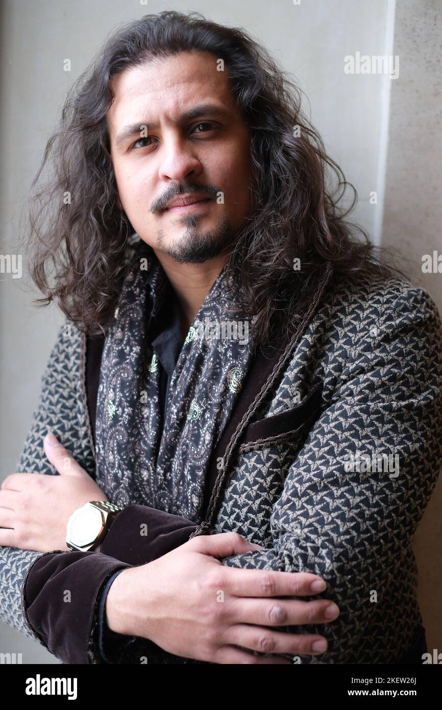 Madrid, Spain. 14th Nov, 2022. Antonio Fernandez Montoya, better known as El Farru poses during ...