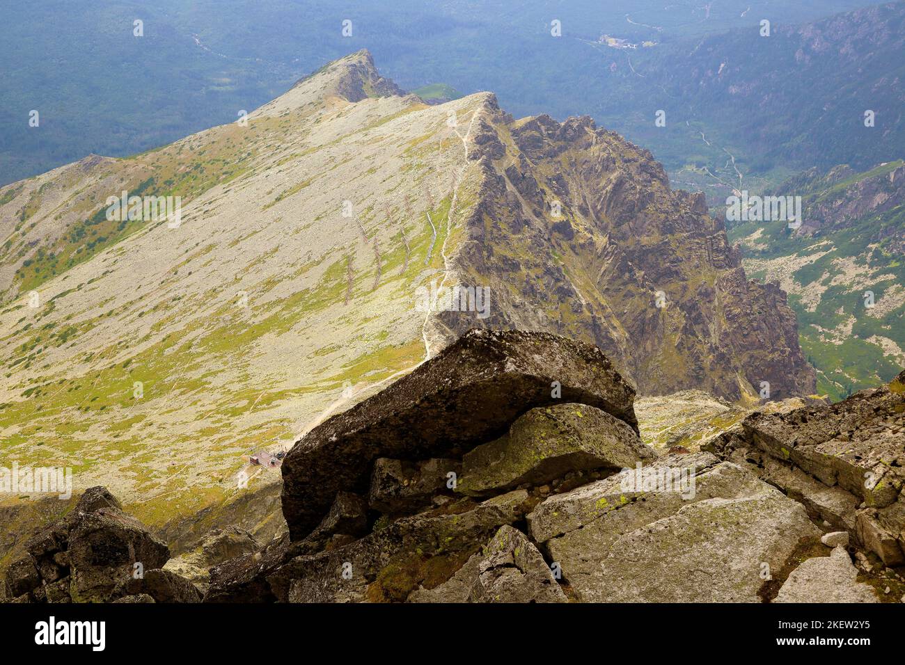 Views from Lomnicky Peak. (CTK Photo/Jan Rychetsky Stock Photo - Alamy