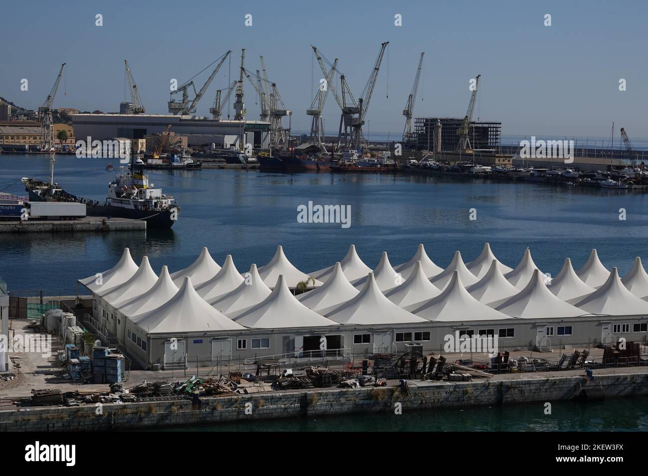 Palermo Port Italy Stock Photo - Alamy