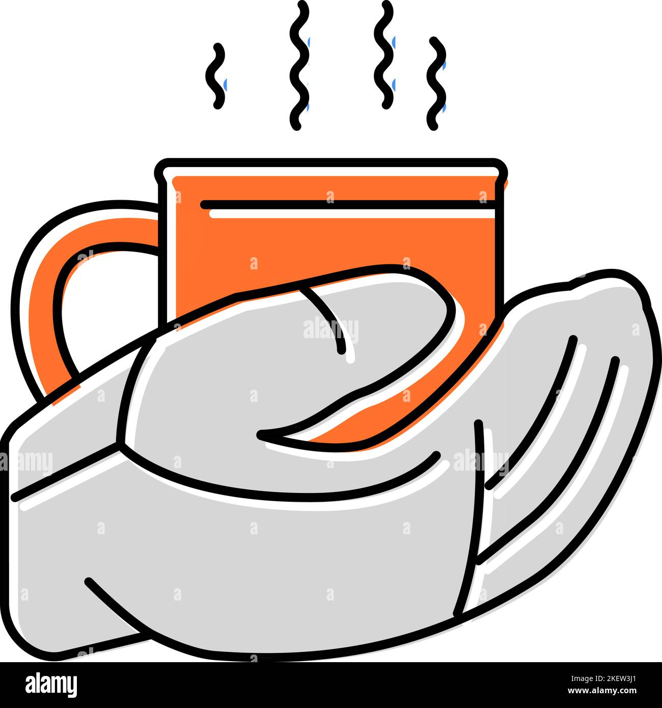 hot drink winter color icon vector illustration Stock Vector Image ...