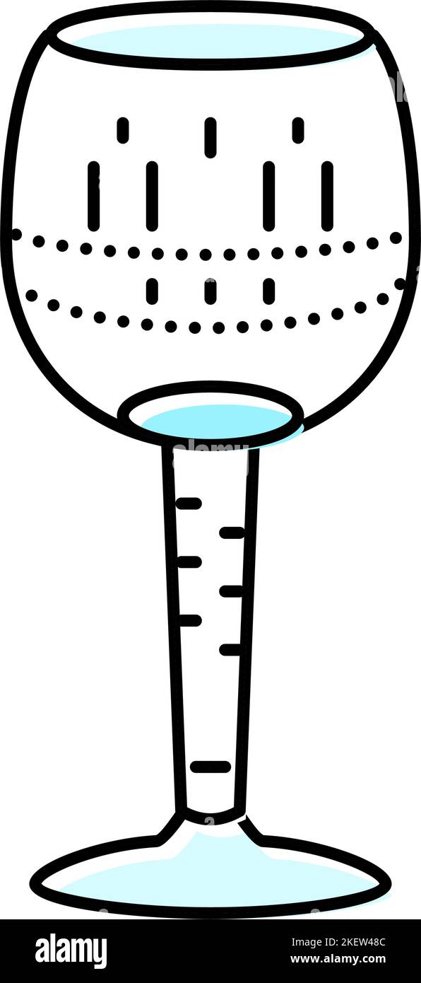 drink wine glass color icon vector illustration Stock Vector Image ...