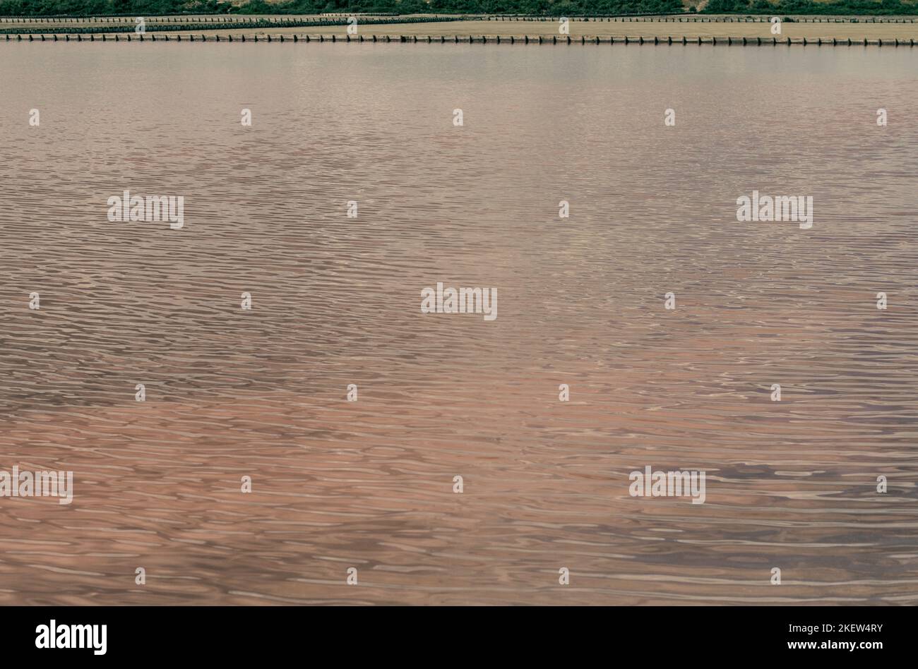Pink Saline Water Stock Photo - Alamy
