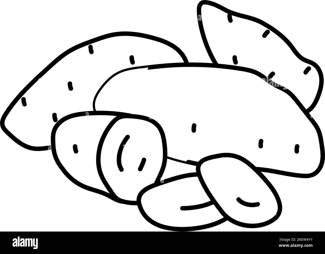 Purple sweet potatoes Black and White Stock Photos & Images - Alamy