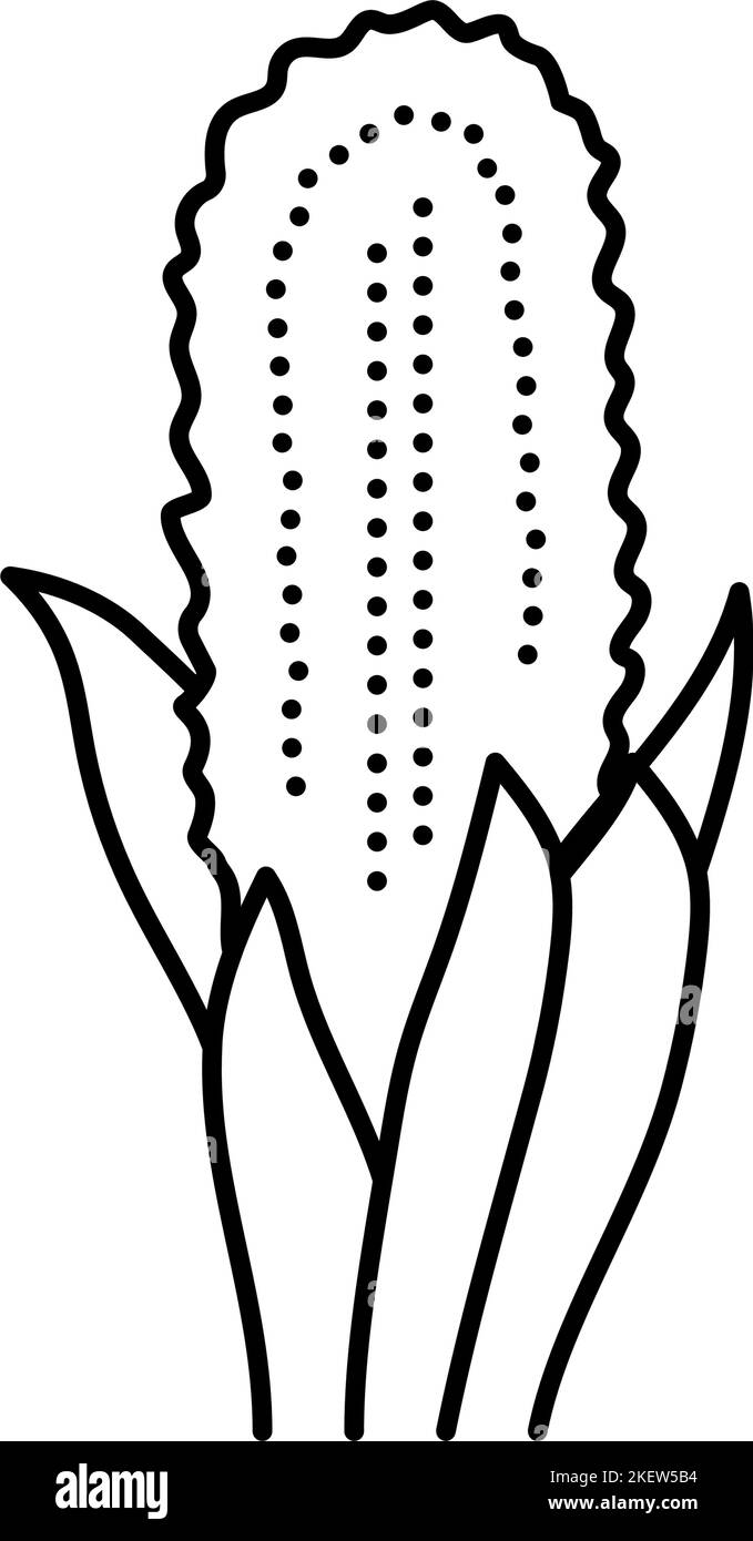 hyacinth flower spring line icon vector illustration Stock Vector Image ...