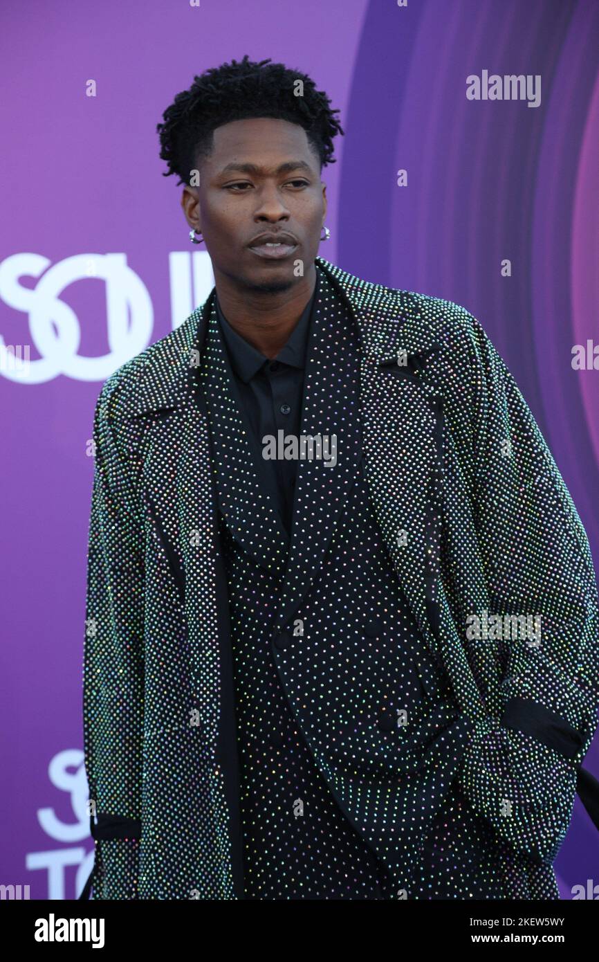 Las Vegas, NV, USA. 13th Nov, 2022. David "Lucky Daye" Brown at ...