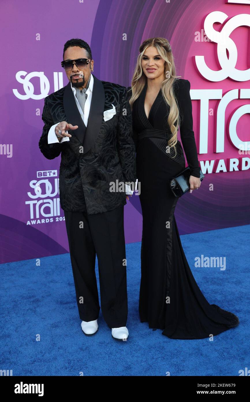 Las Vegas, NV, USA. 13th Nov, 2022. Morris Day, Lorena Day at arrivals ...