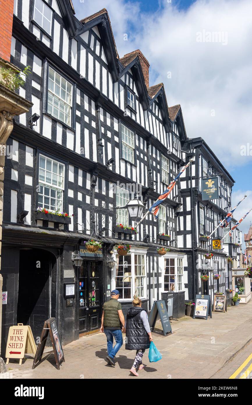 16th Century The Feathers Hotel, High Street, Ledbury, Herefordshire ...