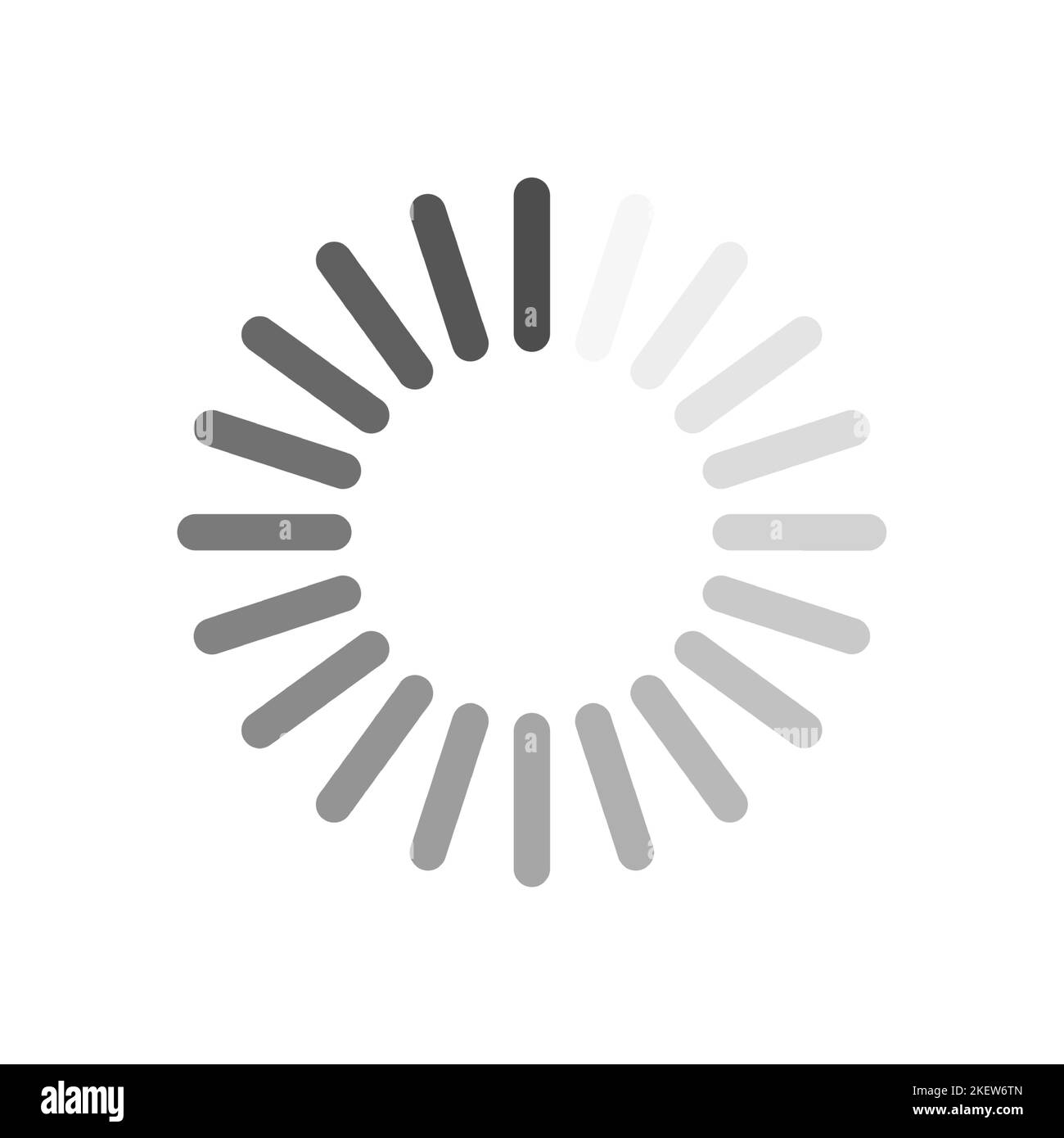Download sign. Load icon. Load system. Data load. Loading bar. Froze ...