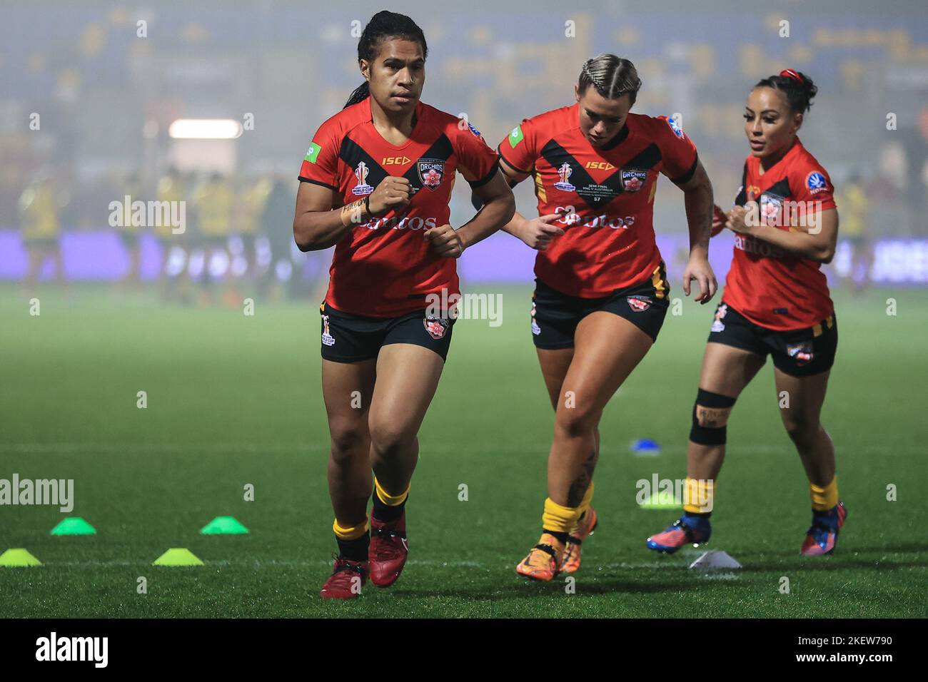 York, UK. 14th Nov, 2022. Talitha Kunjil #19 of Papua New Guinea Women ...
