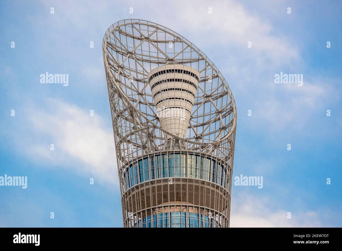 Aspire Tower, nicknamed Torch Doha, located in the Aspire Zone complex ...