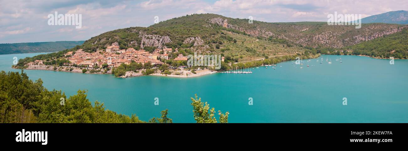 Lac de Sainte-Croix de Verdon, Provence, France Stock Photo - Alamy