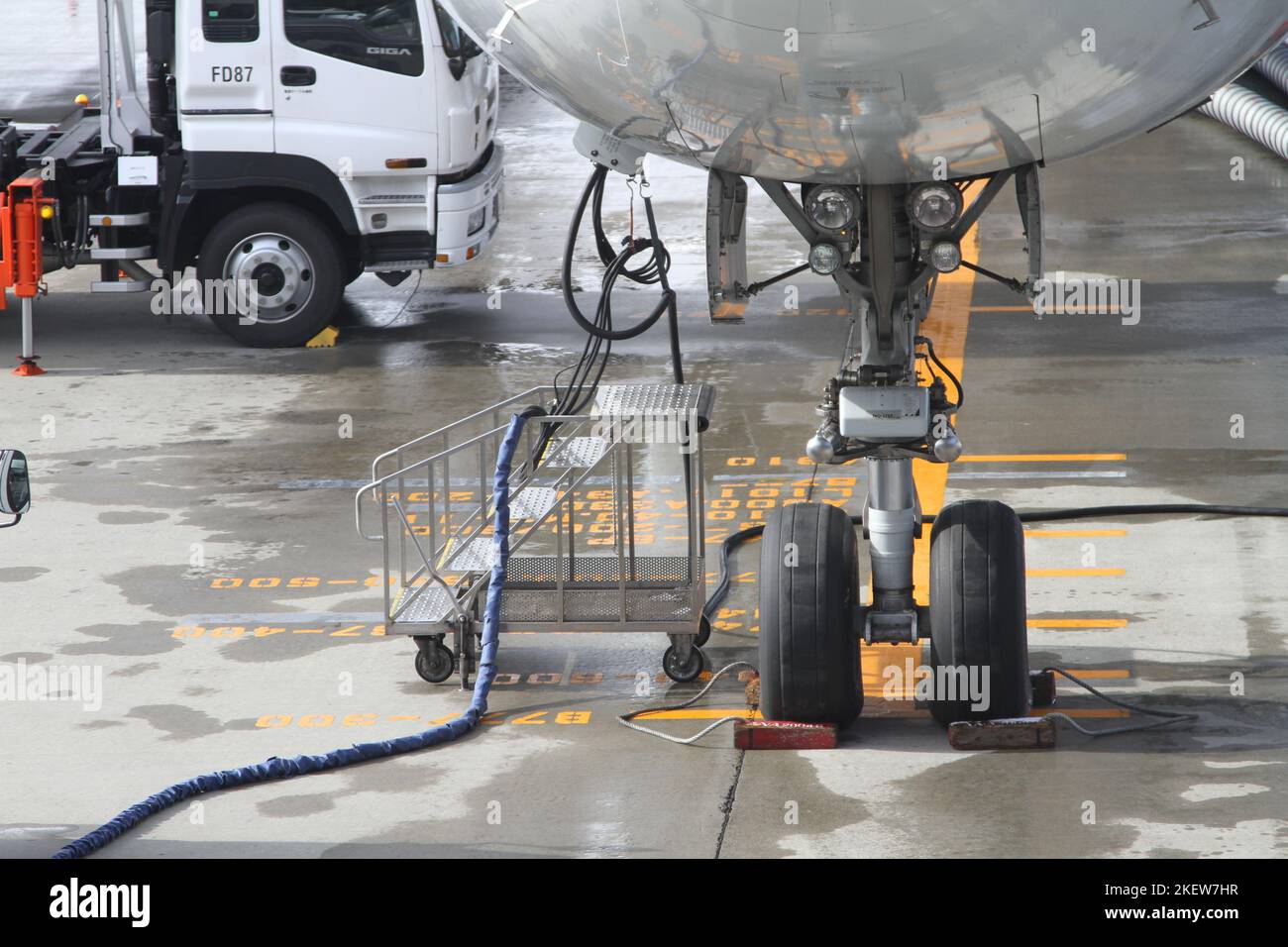 Ground vehicle at the airport of Narita Tokyo in 2010 Stock Photo - Alamy