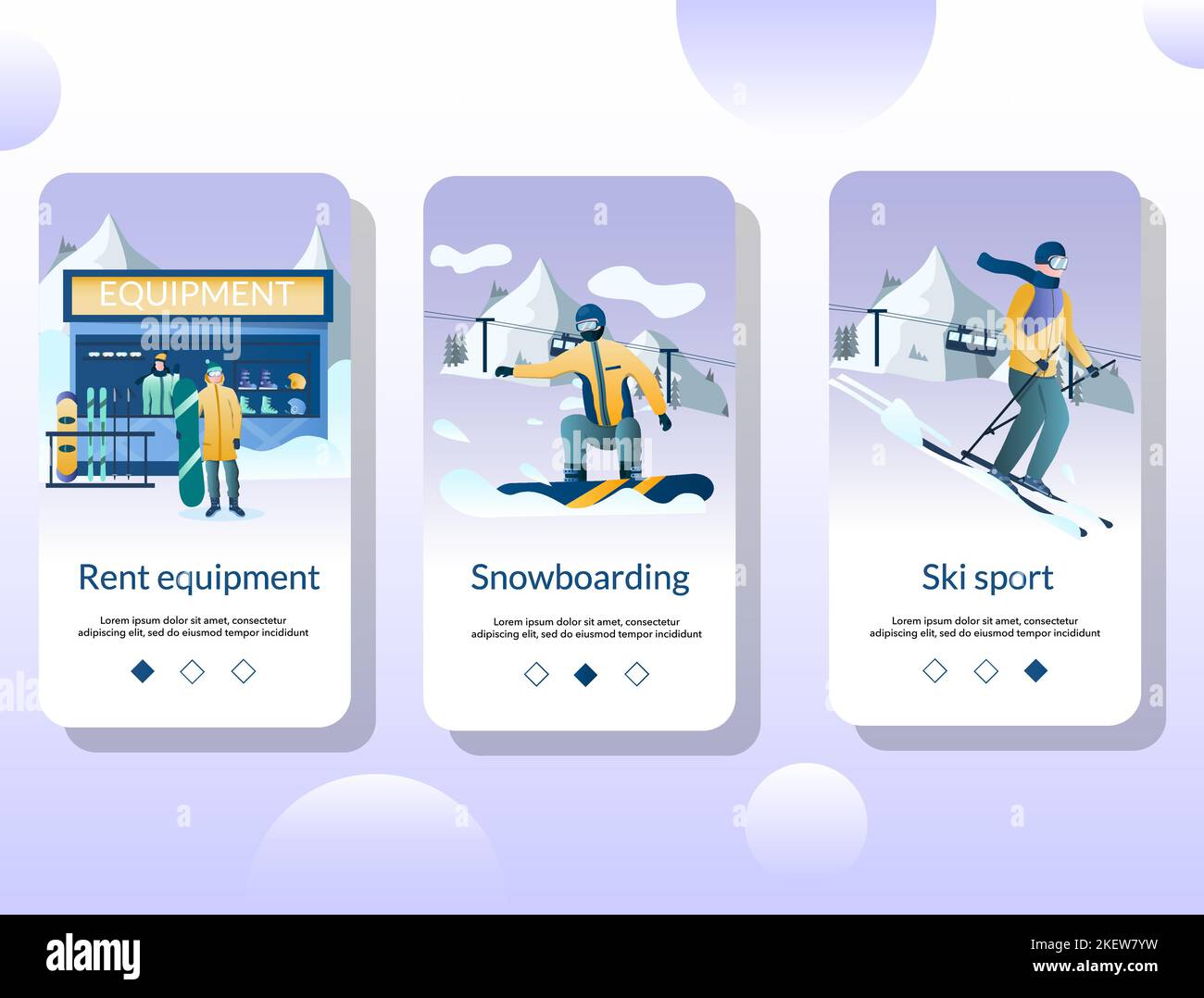 Snowboarding experience Stock Vector Images - Alamy