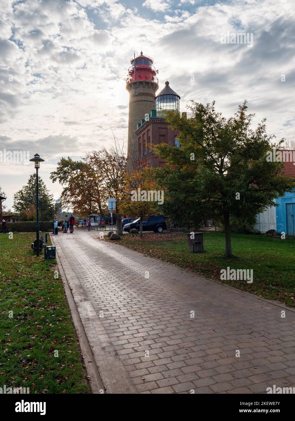 Lighthouse at Kap Arkona, Island of Ruegen, Germany. October 28 2022 ...